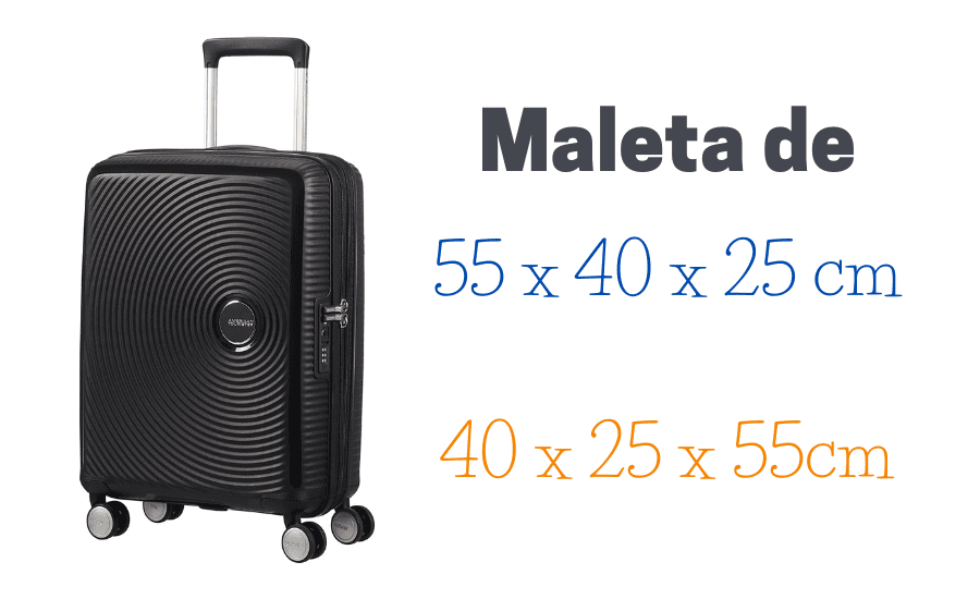 Maleta 55 X 40 X 25 Cm Que Aerol neas La Permiten 